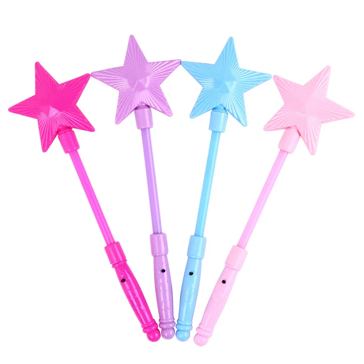 Ts Funny Moon Star Butterfly Led Flashing Fairy Wands Girls Princess ...