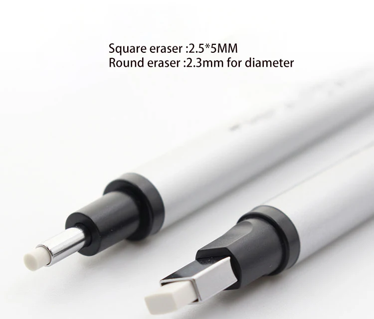 MONO ZERO Art Sketching Highlight Click Pen Eraser - Japan