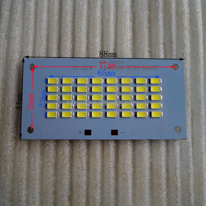 30v -36v 600ma - 700ma 40 Leds 24w Smd5730 Pcb Led Board 10s2p ...
