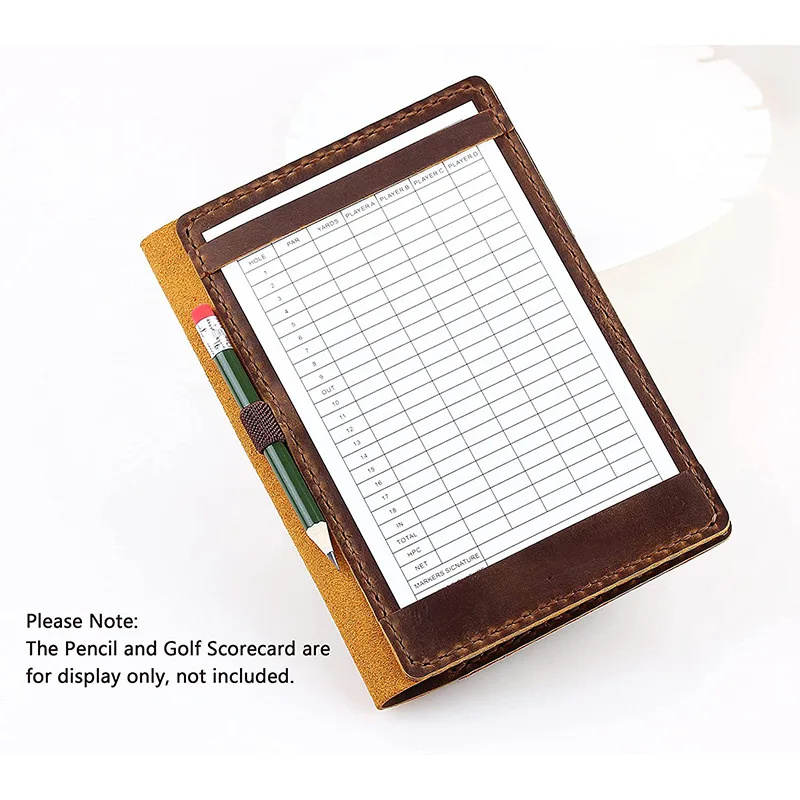 Hot Selling Golf Performance Scorecard Holder Cover Case Customized ...