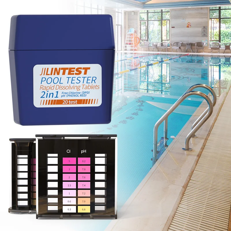 Swimming Pool Spa Water Chemical Test Kit - Accurate & Easy