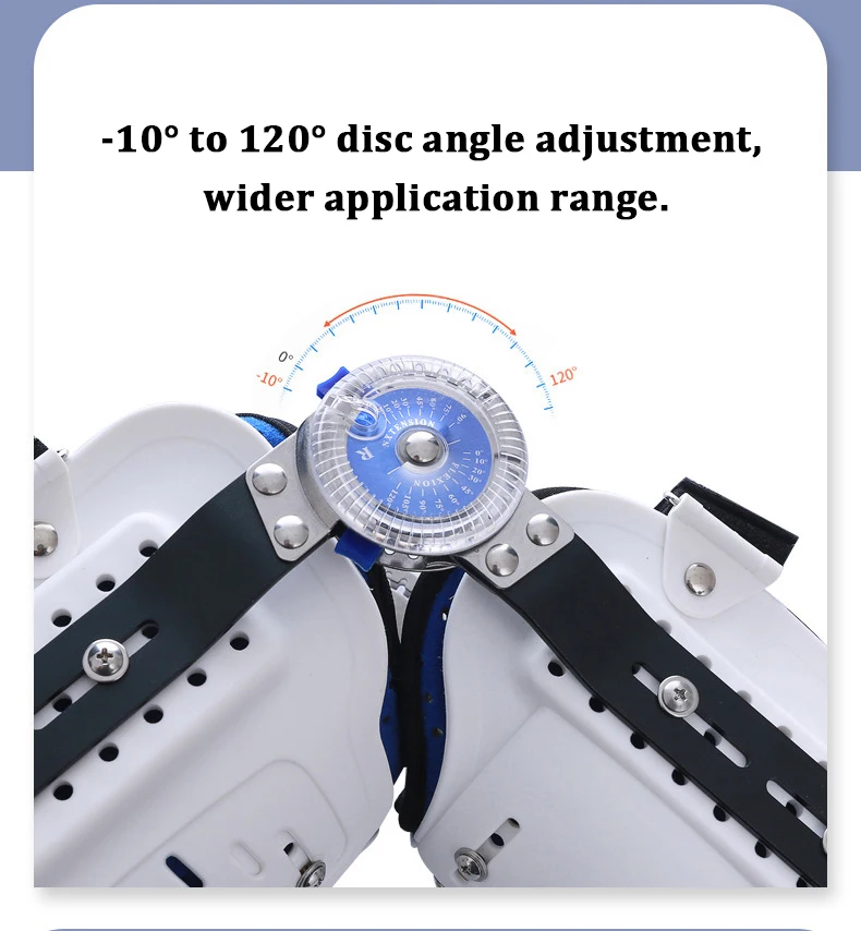 Knee Immobilizer - Hinged Knee Ankle Foot Orthosis Support