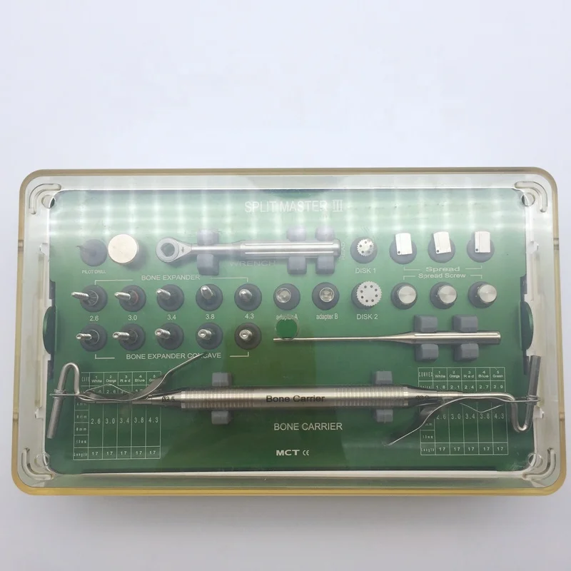 Original MCT Bone Carrier Split Master 3 Dental Implant Instrument for ...