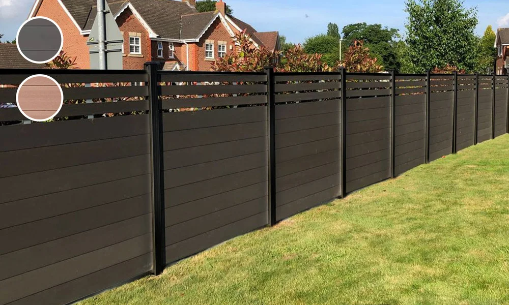 Garden WPC Fence Panels - Durable, Eco-Friendly Privacy