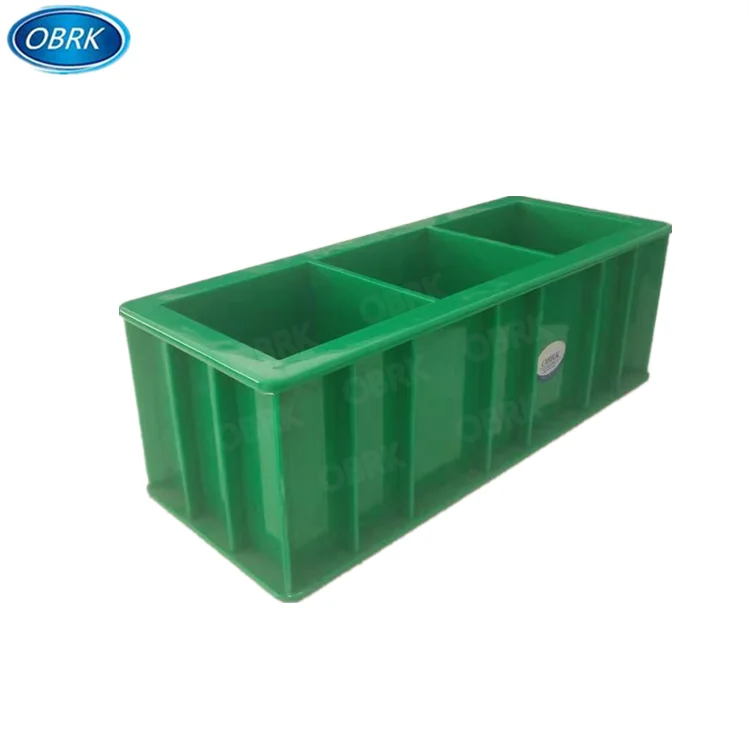 High Precision Plastic Concrete Test 100mm Cube Mould - Durable ABS ...