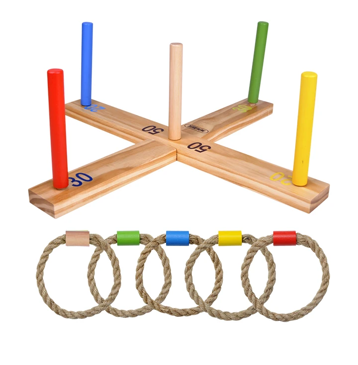 Ring Toss Yard Game - Fun Outdoor Activity for Kids & Adults