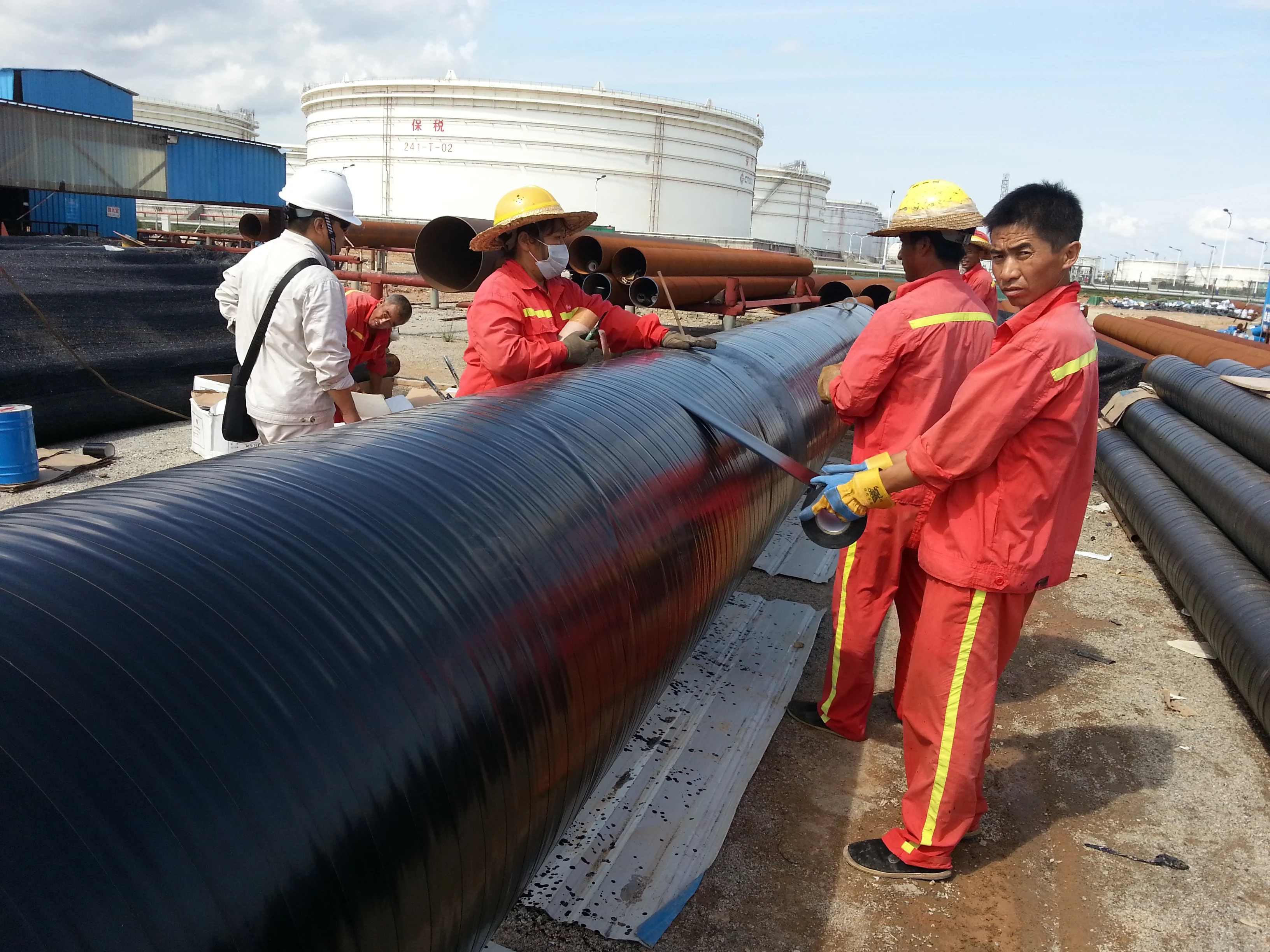 0.5mm Thickness Wrapping Materials For Underground Pipes(pipe Wrap Tape ...