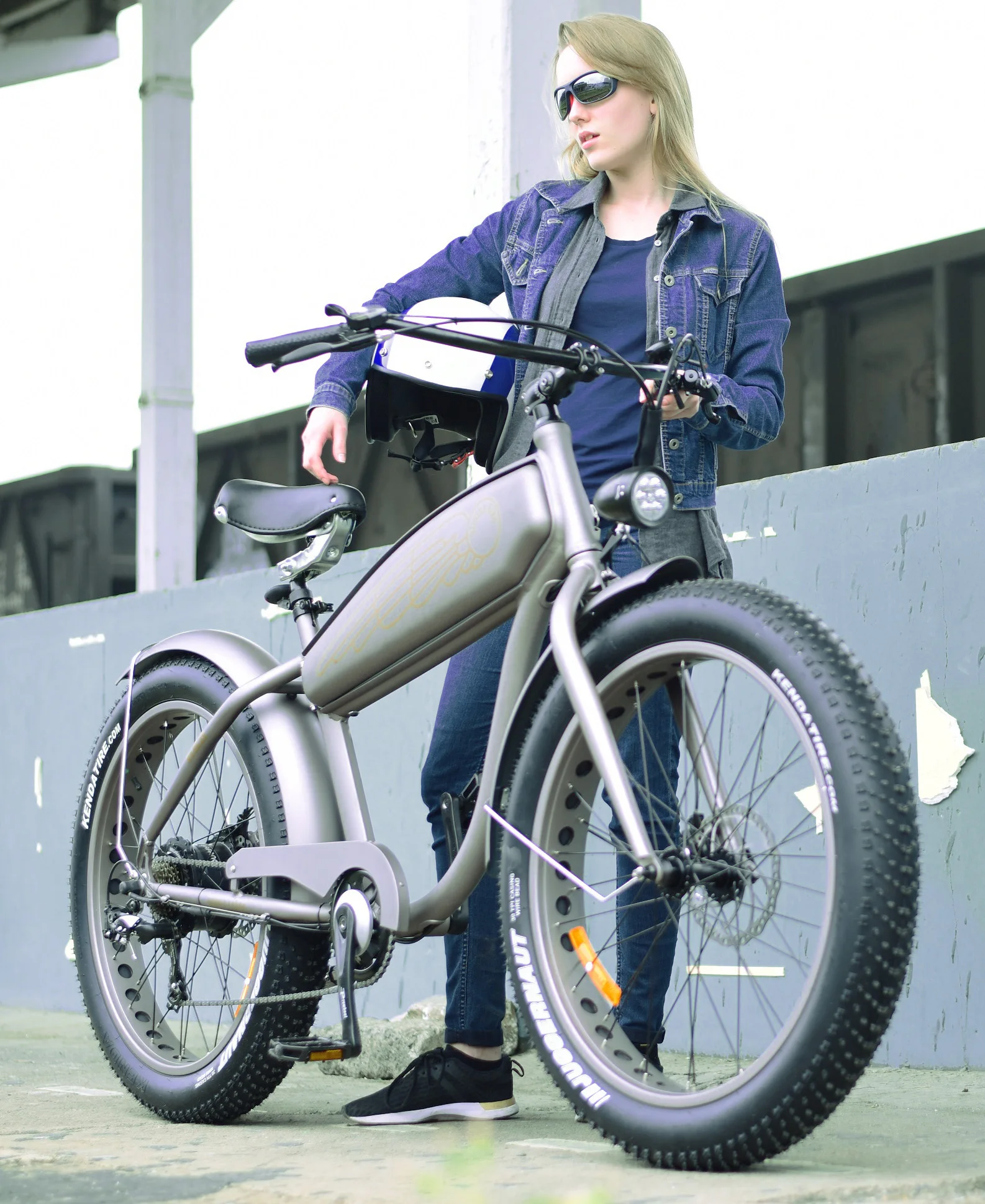 48v Velo Chopper Retro Frame E-bike Electric Motor E Bicycle Electrique ...