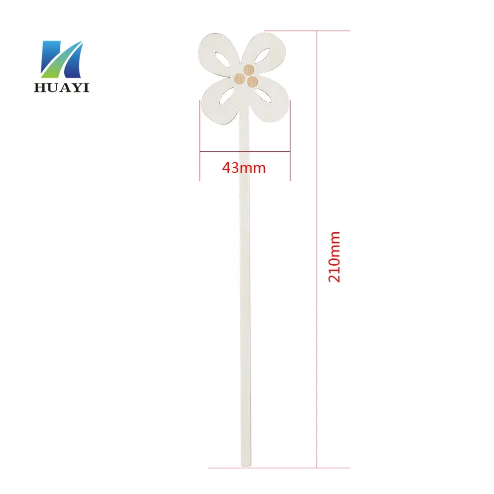 Miniature Craft Carved Wood Flower Wicks Perfume Bottle Chip Diffuser ...