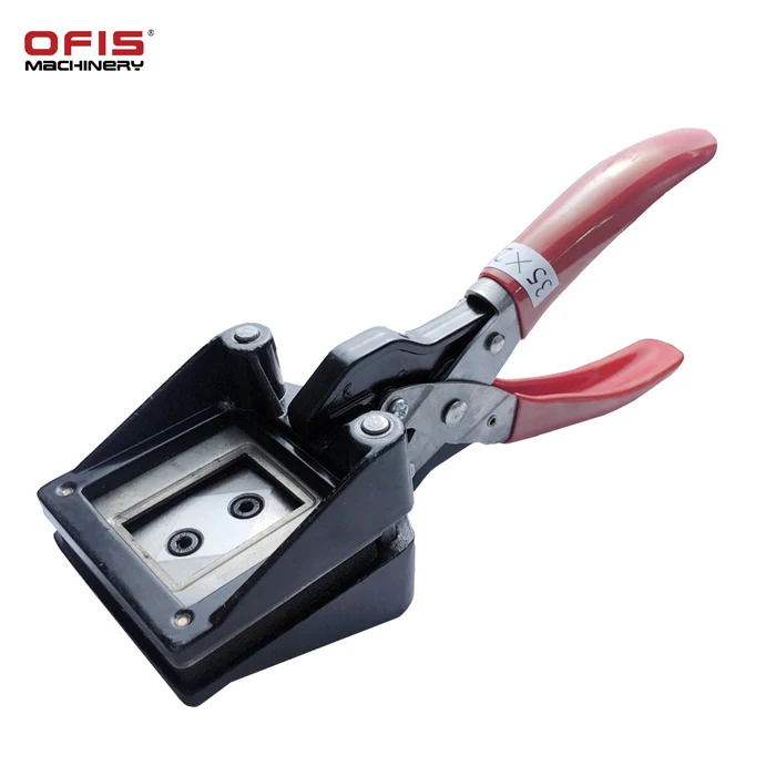 Handheld Manual Paper Punch - Versatile Tool for ID Photos