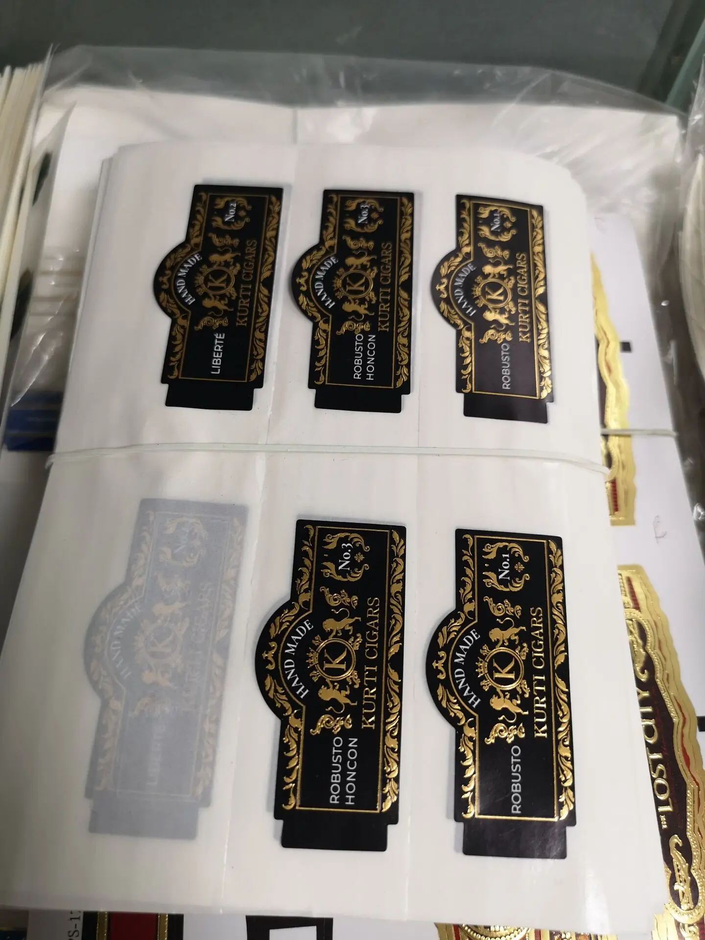 Newest Design High Quality Label Sticker,Custom Cigar Sticker Label ...