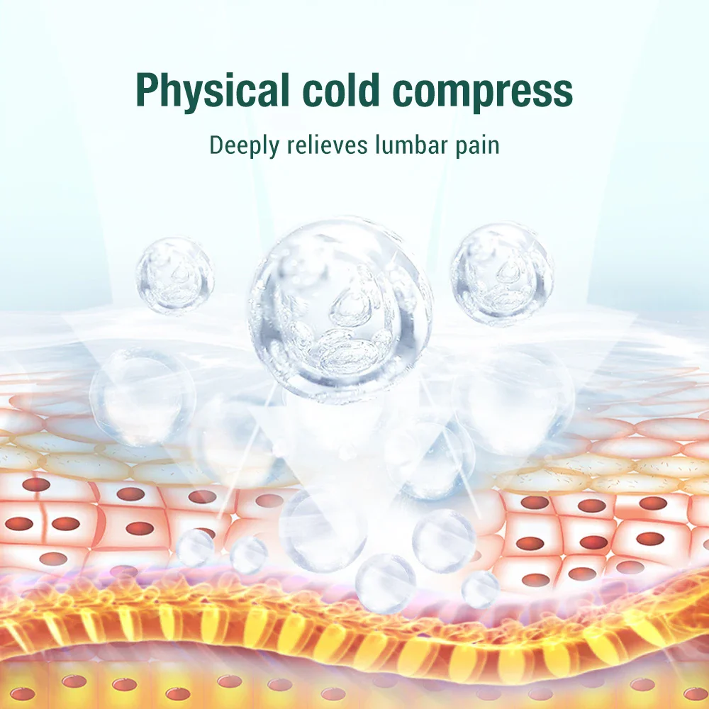 Lumbar Spine Cold Compress Gel - Natural Pain Relief