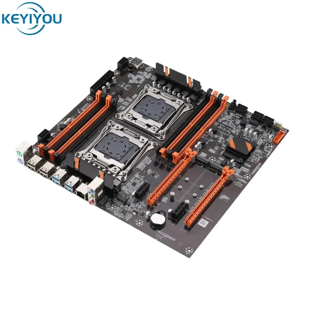 Dual X99 Motherboard Lga 2011 3 With 2pcs E5 2686 V4 And Ddr4 32g 3200