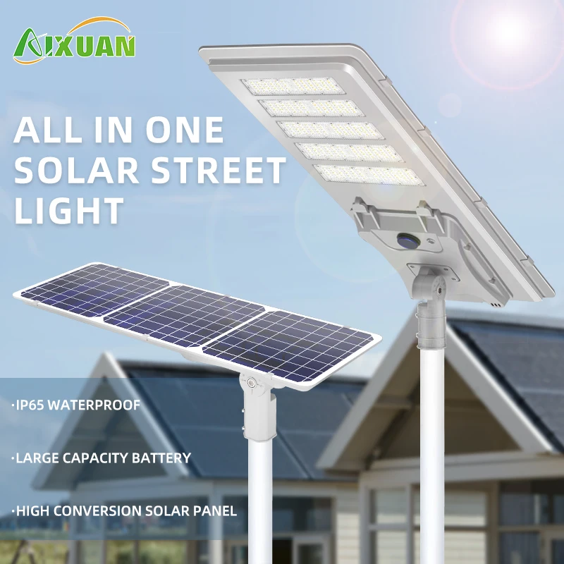 Outdoor Aluminum Integrated Motion Sensor Led Street Light 80w 120w ...