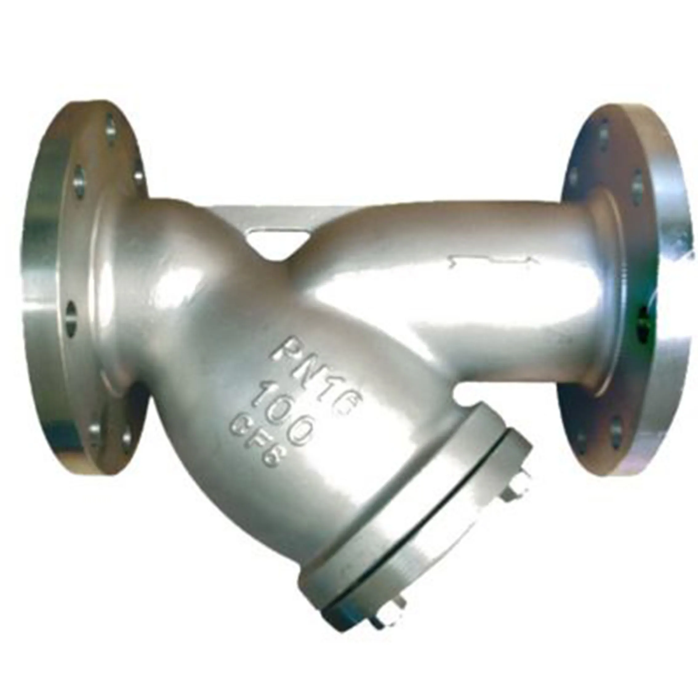 DN40~DN200 ANSI Standard Stainless Steel 304 Flange Y-Strainer - JUFENG