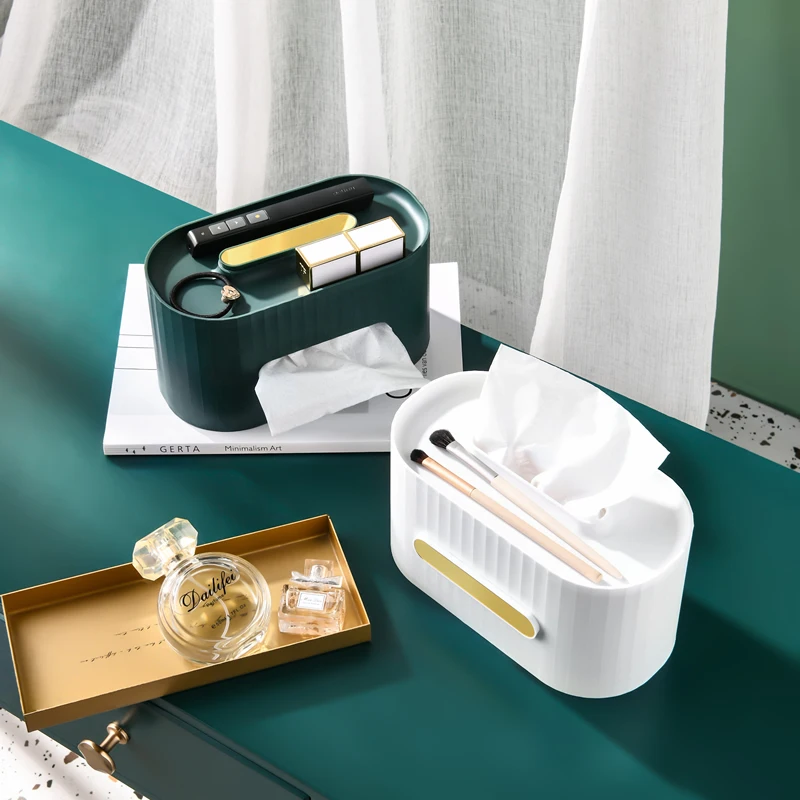 Household Dustproof Paper Box Storage Case Wet Tissue Box with Lid ...