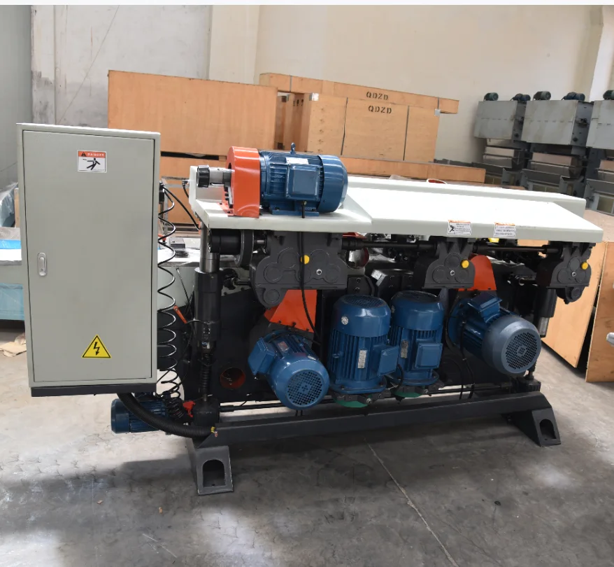 Woodworking Molding Machine 4 Side Thicknesser Planer 4 Heads Four Side ...