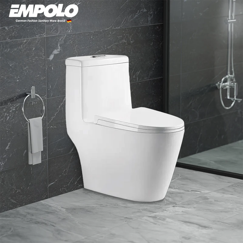 Empolo Luxury Sanitary Ware - One Piece Toilet Set for Hotels