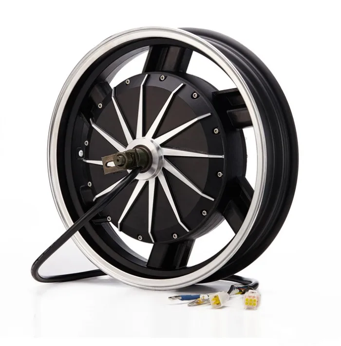 17 Inch 72V 3000W Electric Motorcycle Wheel Hub Motor