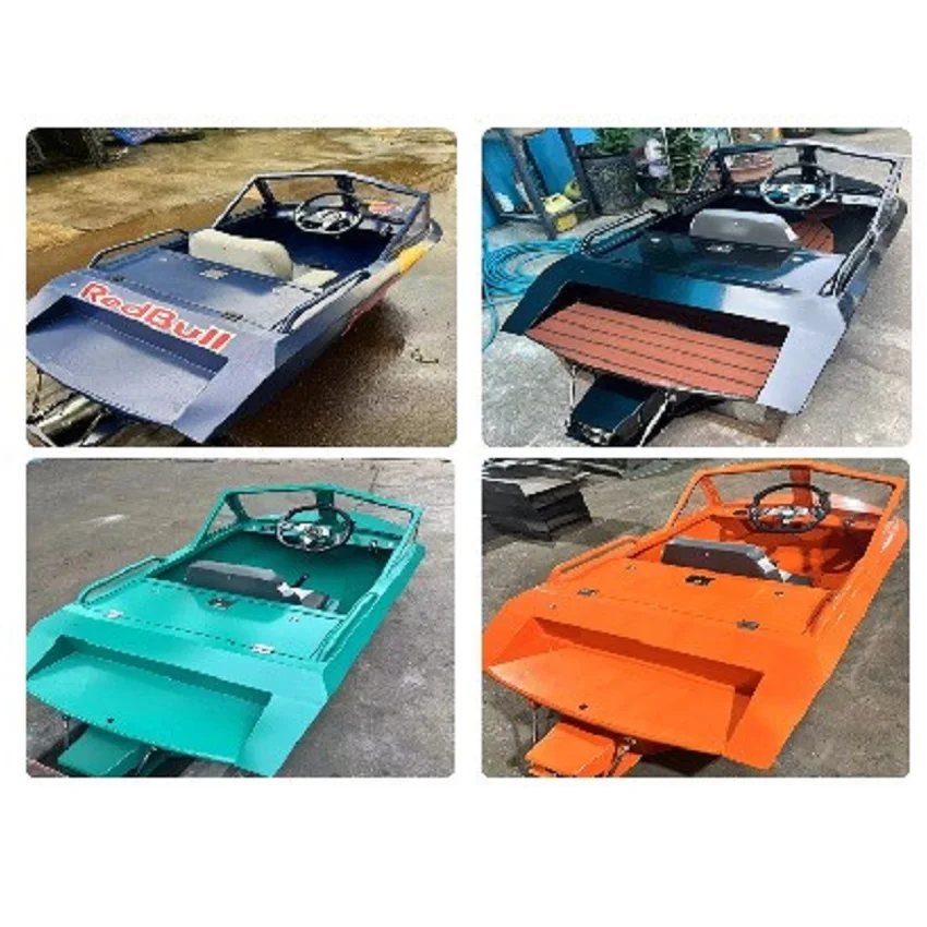 Electric Go-kart Aluminum Alloy Mini Potato Boat Water Surfing Small ...