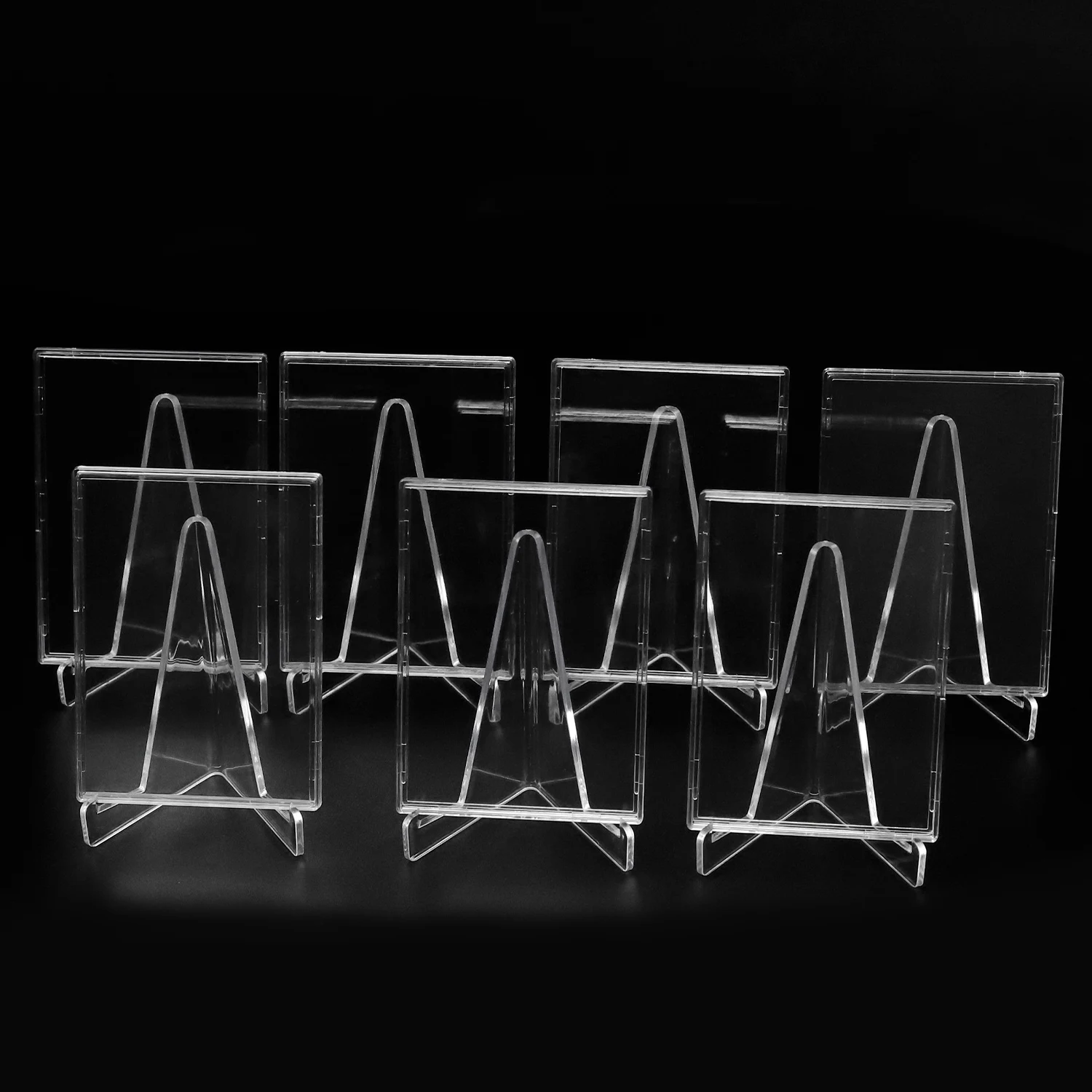 High Transparency Business Card Holder Acrylic Game Card Display Case ...