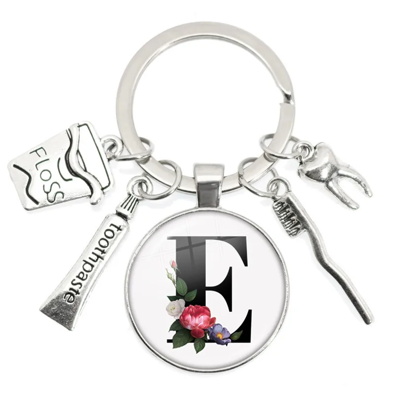 Dentist Graduation Gift Dentists Keychain A-z Letter Simulation ...