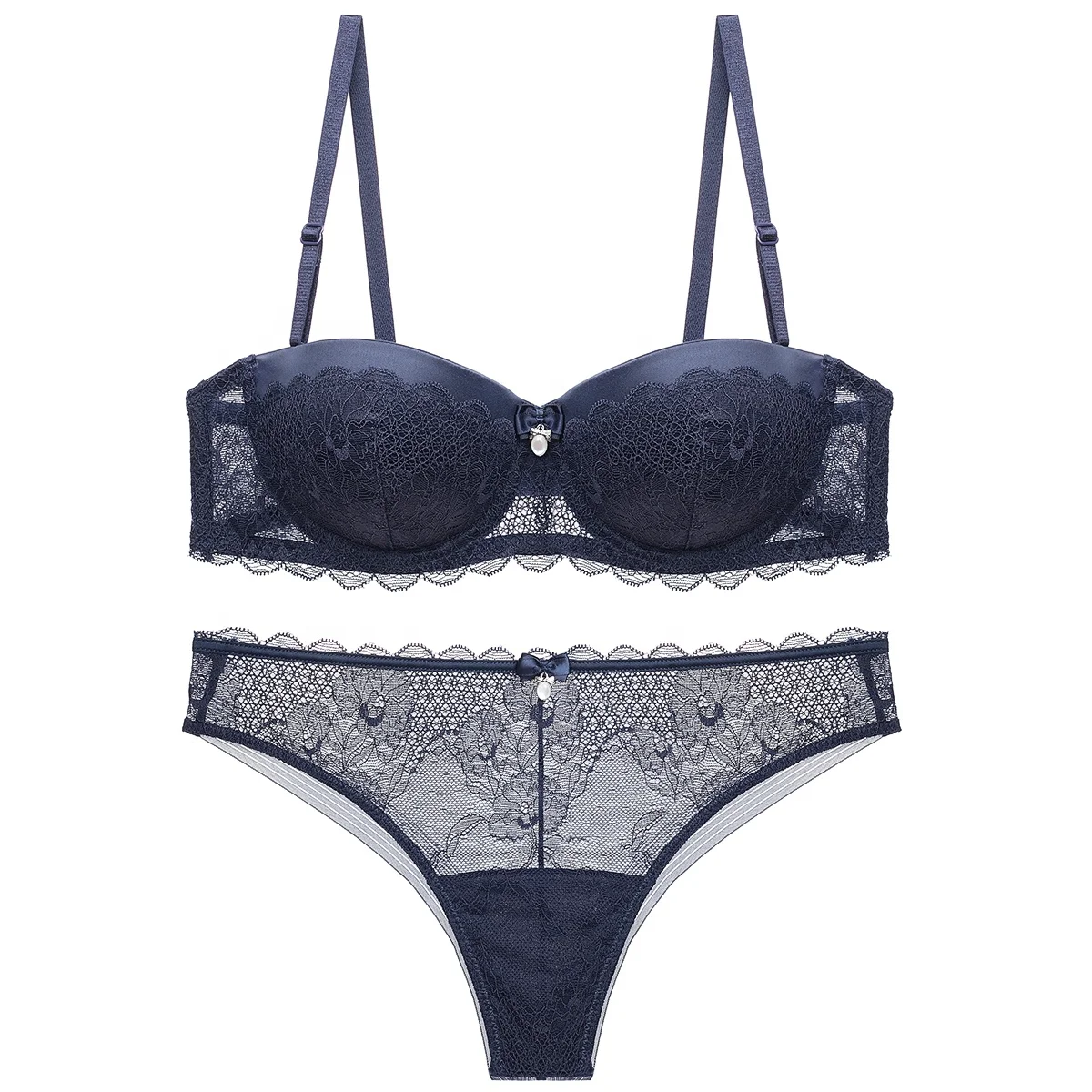 Wholesale Women Mature Bra Set Fancy Ladies Bra And Panties Push Up Bra ...