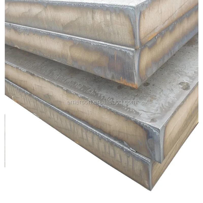 Placa de aleación de acero suave ASTM A570 A37 de 80 mm de espesor ...