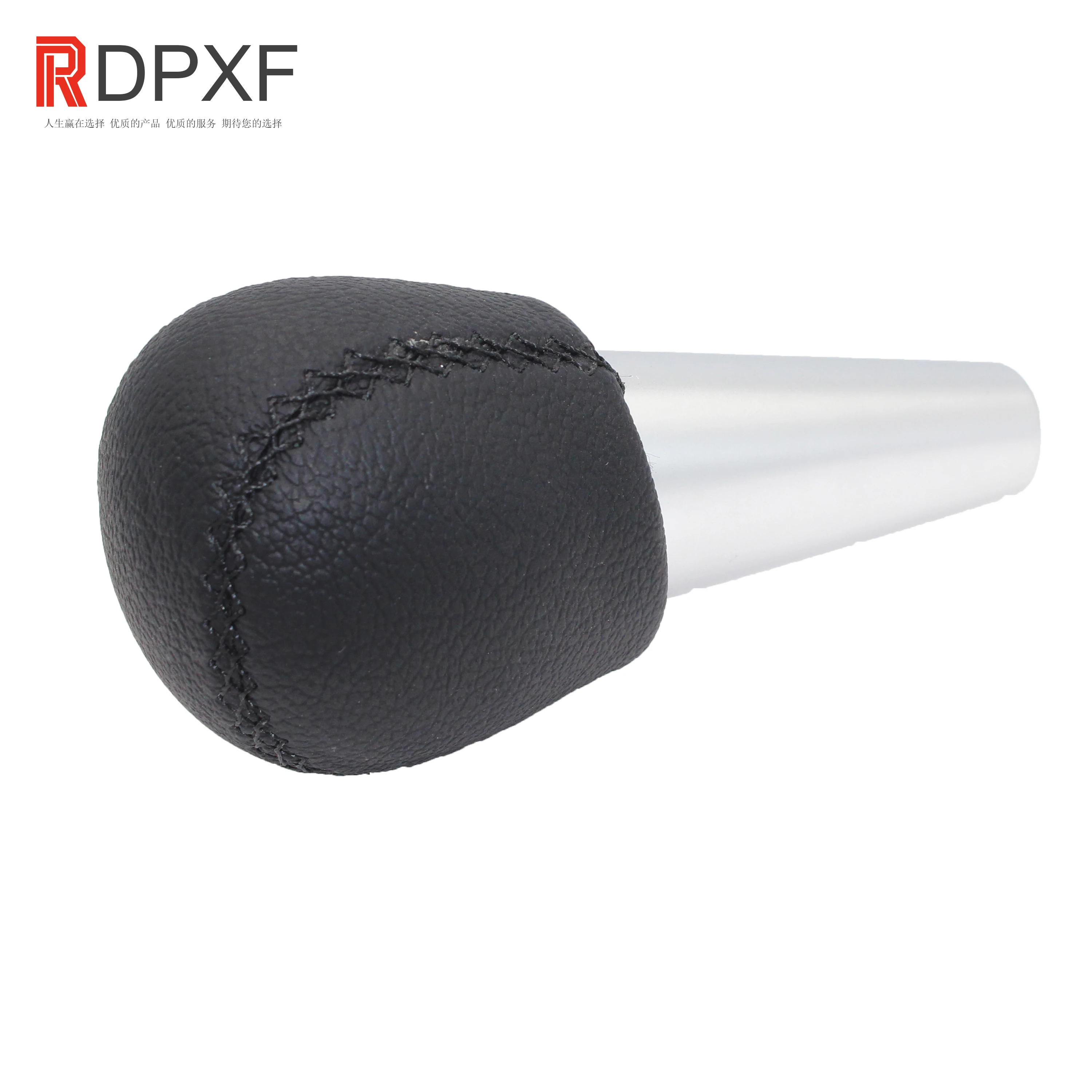 Wholesale Automatic Hand Black Speed Ball Leather Gear Lever Shift Knob ...