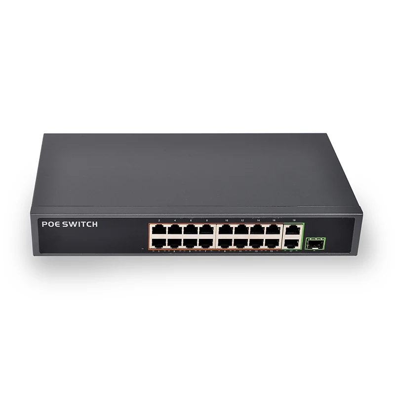 Sdapo Pse1816gsr V2.0 150w 16 Port Power Over Ethernet Switch + 2tp ...