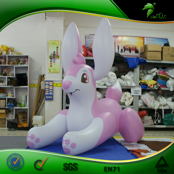 Custom Inflatable Pink Bunny - Perfect for Events & Parties