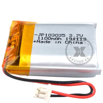 103035 3.7v 1100mah Li-ion Polymer Battery - Buy 3.7v 17500 1100mah Li ...