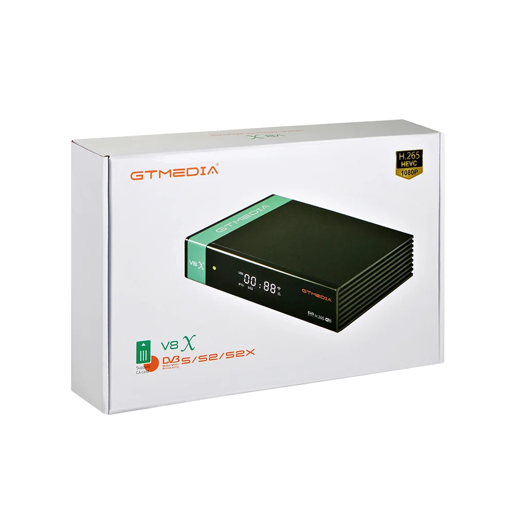 New Arrival H.265 Fta Dvb S2/s2x Satellite Tv Receiver Ca Card Slot ...