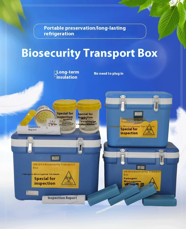 Refrigerated Insulation Box for Inspection Transport Storage Biological ...