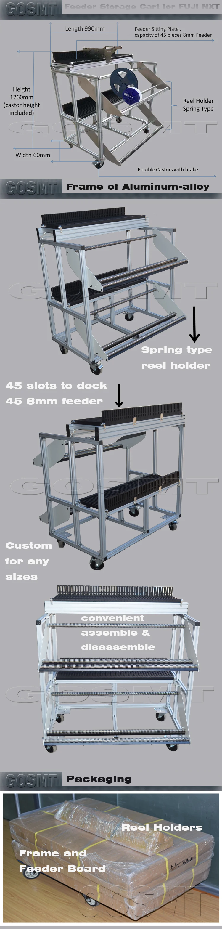 High Quality Original Design SMT NXT Feeder Storage Cart for FUJI ...