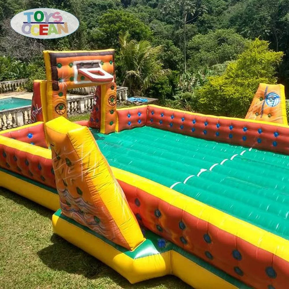 Inflatable Soap Football Games - Eco-Friendly Outdoor Sports