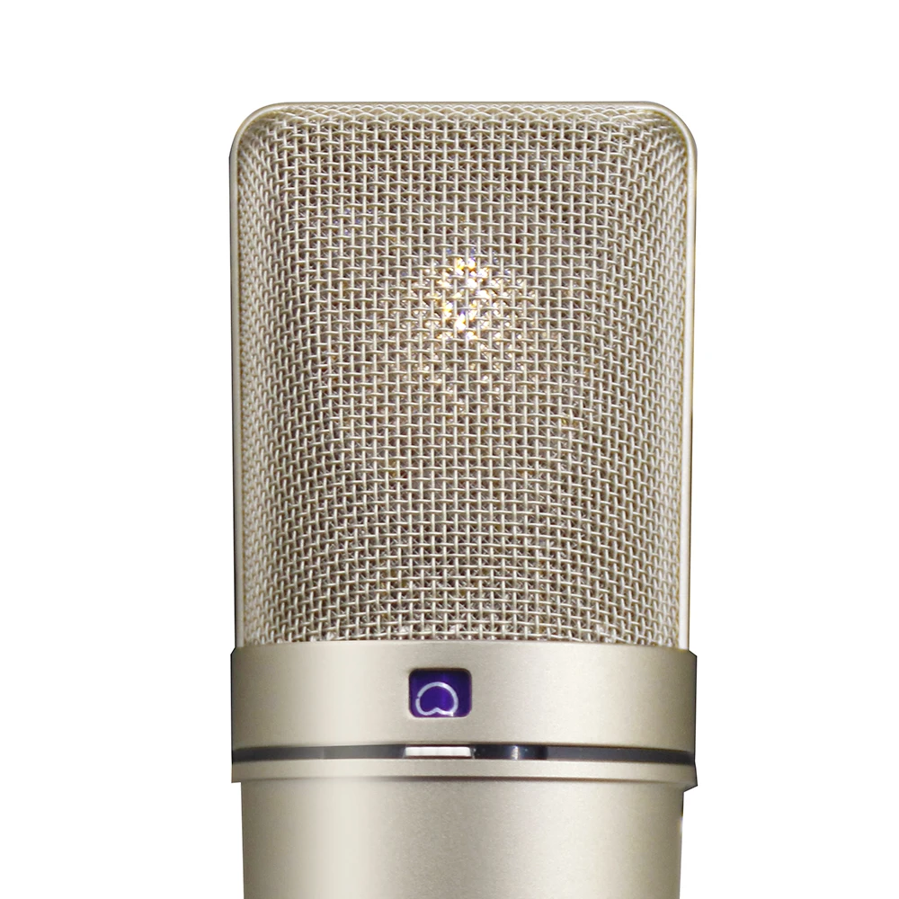 Ai 87 U Professional Studio Microphone Set for Live Broadcast