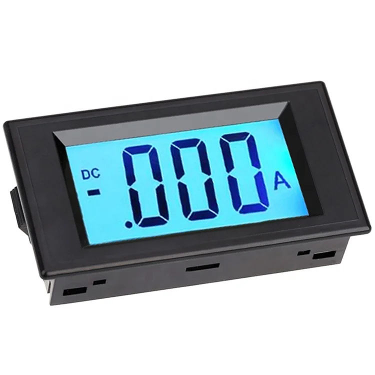 D69-50 DC 3 1/2 Digit LCD Ampere Current Digital Panel Meter