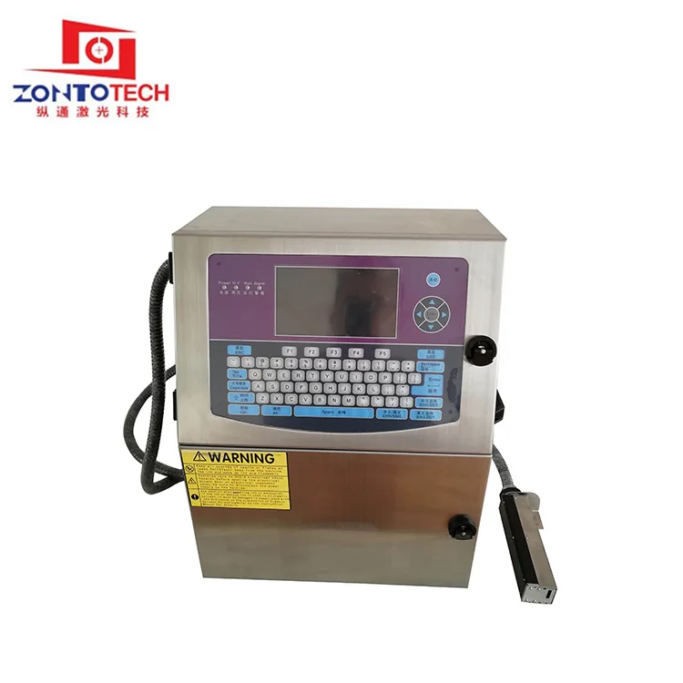 Mesin Cetak Label Botol Plastik Karakter Kecil Industri Pencetak Inkjet ...