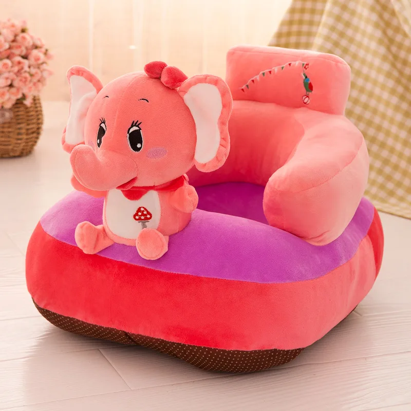 High Quality Stuffed Plush Animal Design Soft Sofa Animal Shaped Baby ...