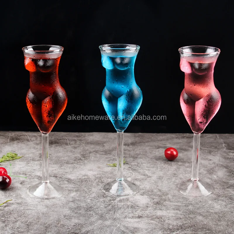 Woman Body Shape Sexy Wine Glasses Goblet - Buy Woman Body Shape Wine ...
