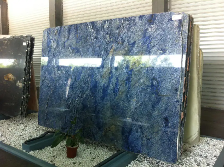 Brazilian Exotic Azul Bahia Granite Slab - Buy Azul Bahia Granite Slab ...