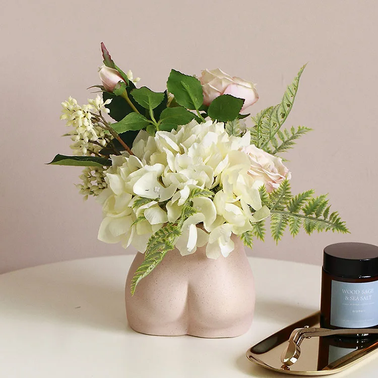 Body Flower Vase Vases For Decor Modern Boho Chic Home Decor Small ...