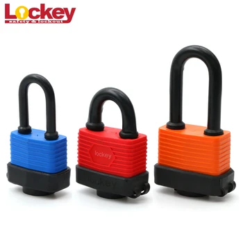 Rubber Cover Heavy Duty Laminated Steel Padlock Key,Waterproof ...