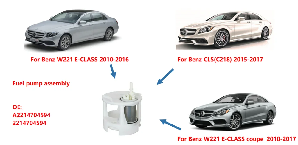 Электрический Топливный Насос Для Mercedes A221 470 45 94 Для Benz W221 ...