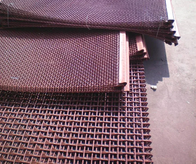 Woven Wire Soil Screen Mesh Customized Aperture High Strength Wire Mesh ...
