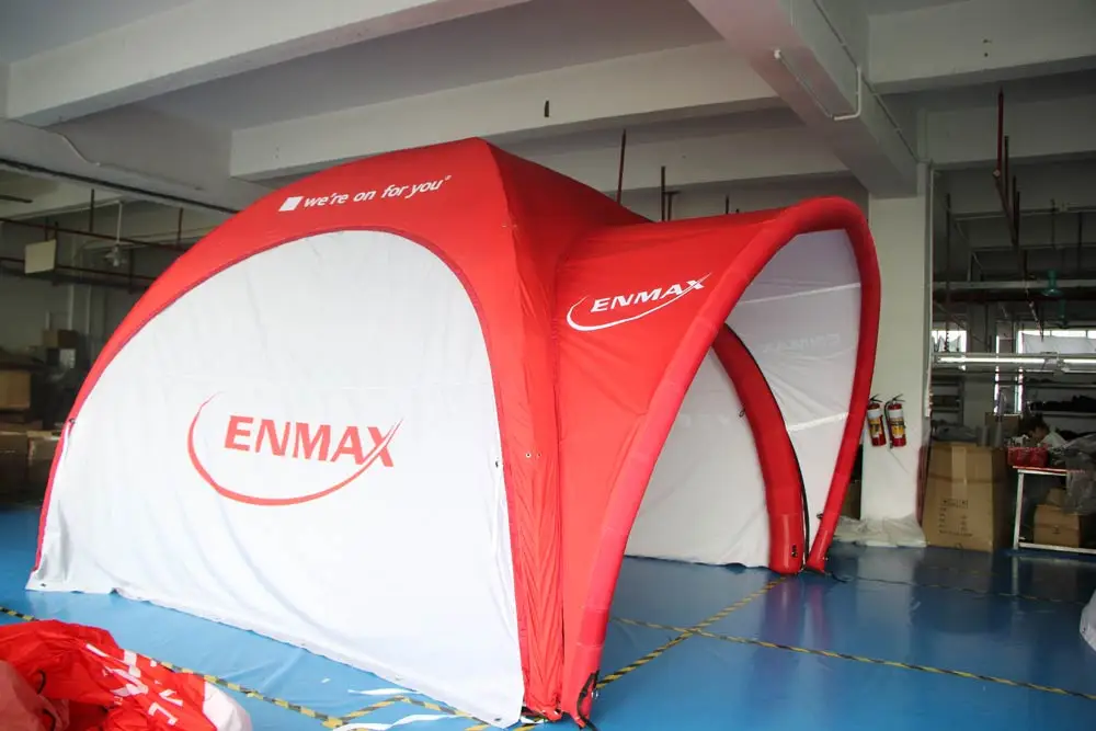 Huge Portable Automatic Oxford Pvc Fabric Inflatable Tent