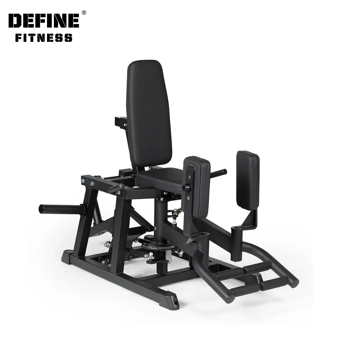 Plate-loaded Hip Abductor and Adductor Exercise Machine