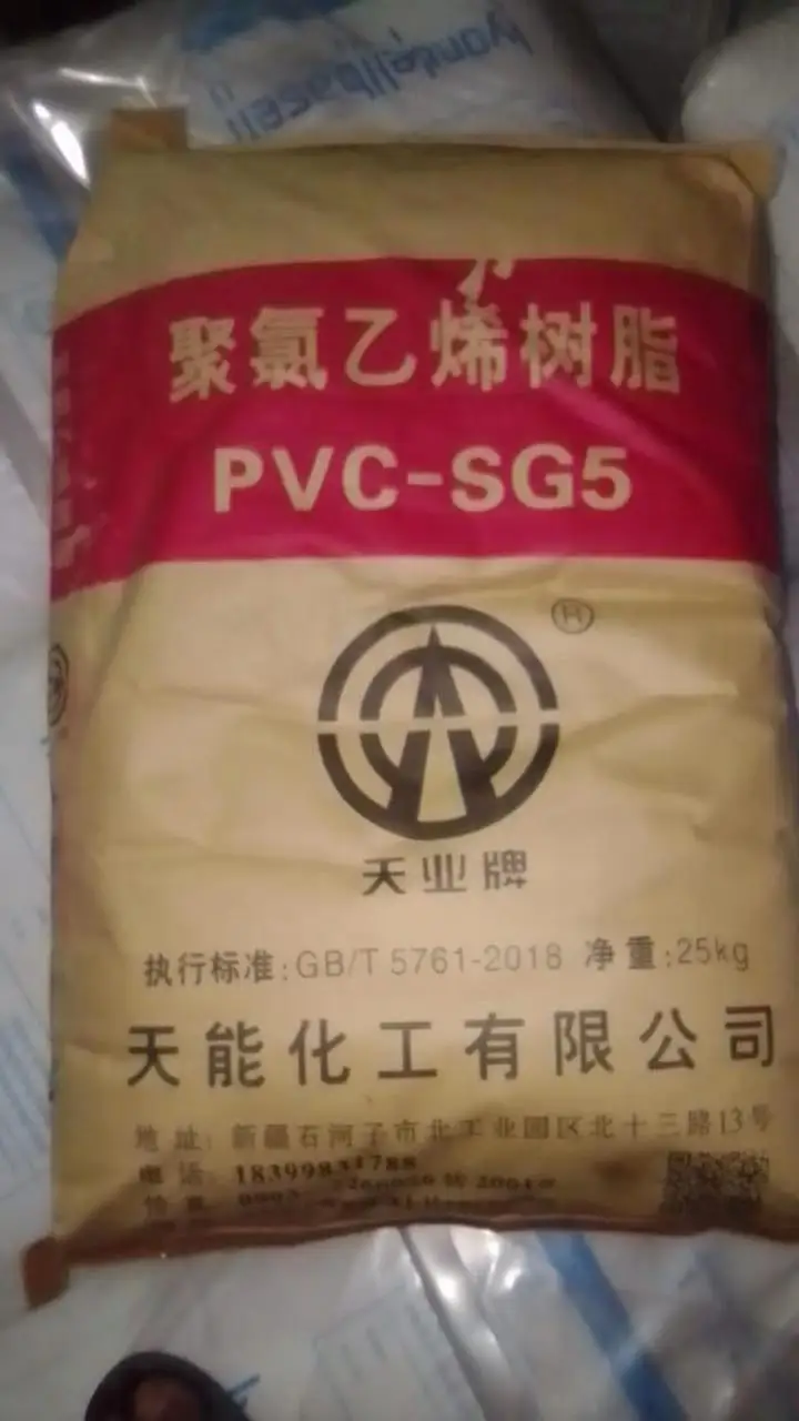 Polyvinyl Chloride Resin Pvc For Plastic Sg5 And Sg8 Grade - Buy Pvc ...