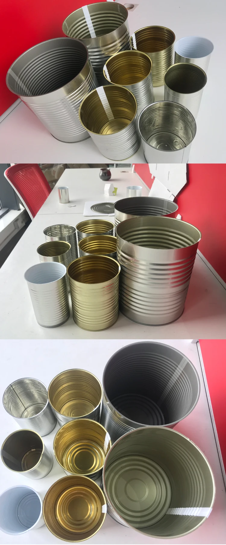 Wholesale Empty Round Food Tin Cans - Food Grade Packaging